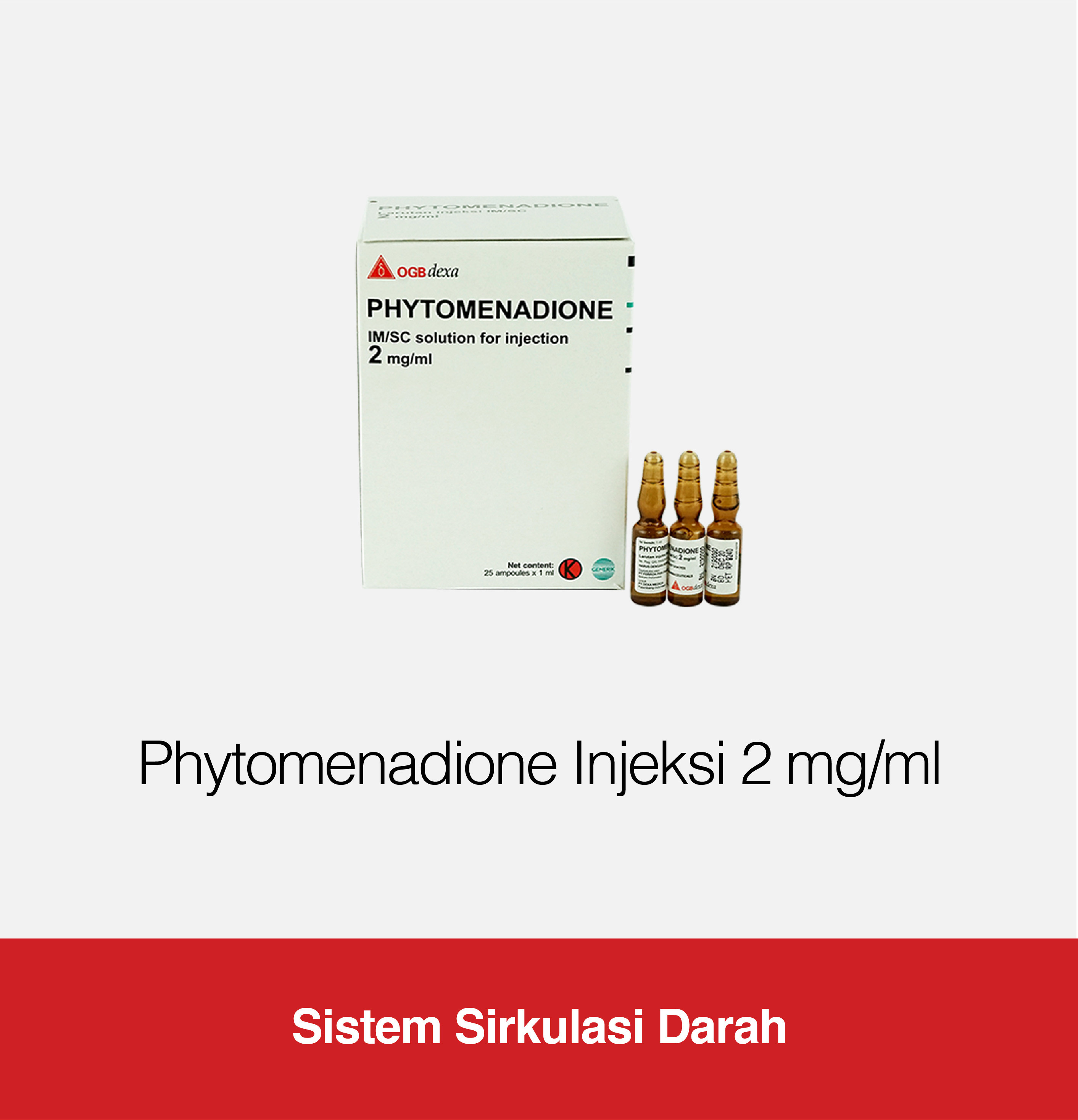 Phytomenadione Injeksi 2 Mg ml Kegunaan Efek Samping Dosis OGB Dexa Phytomenadione Injeksi 2 Mg ml Kegunaan Efek Samping Dosis OGB Dexa